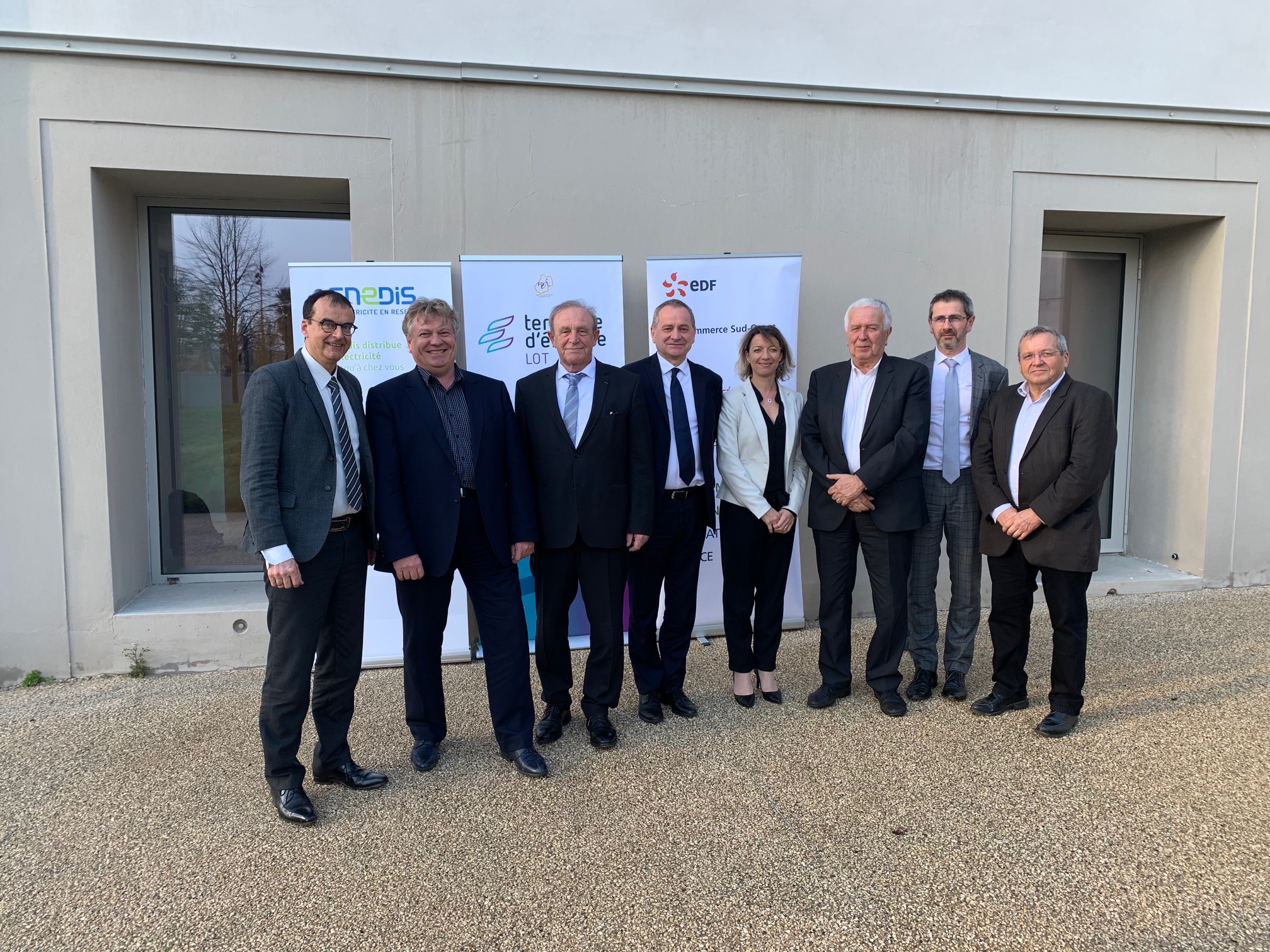 La FDEL/Territoire d’énergie Lot renouvelle avec Enedis et EDF le ...