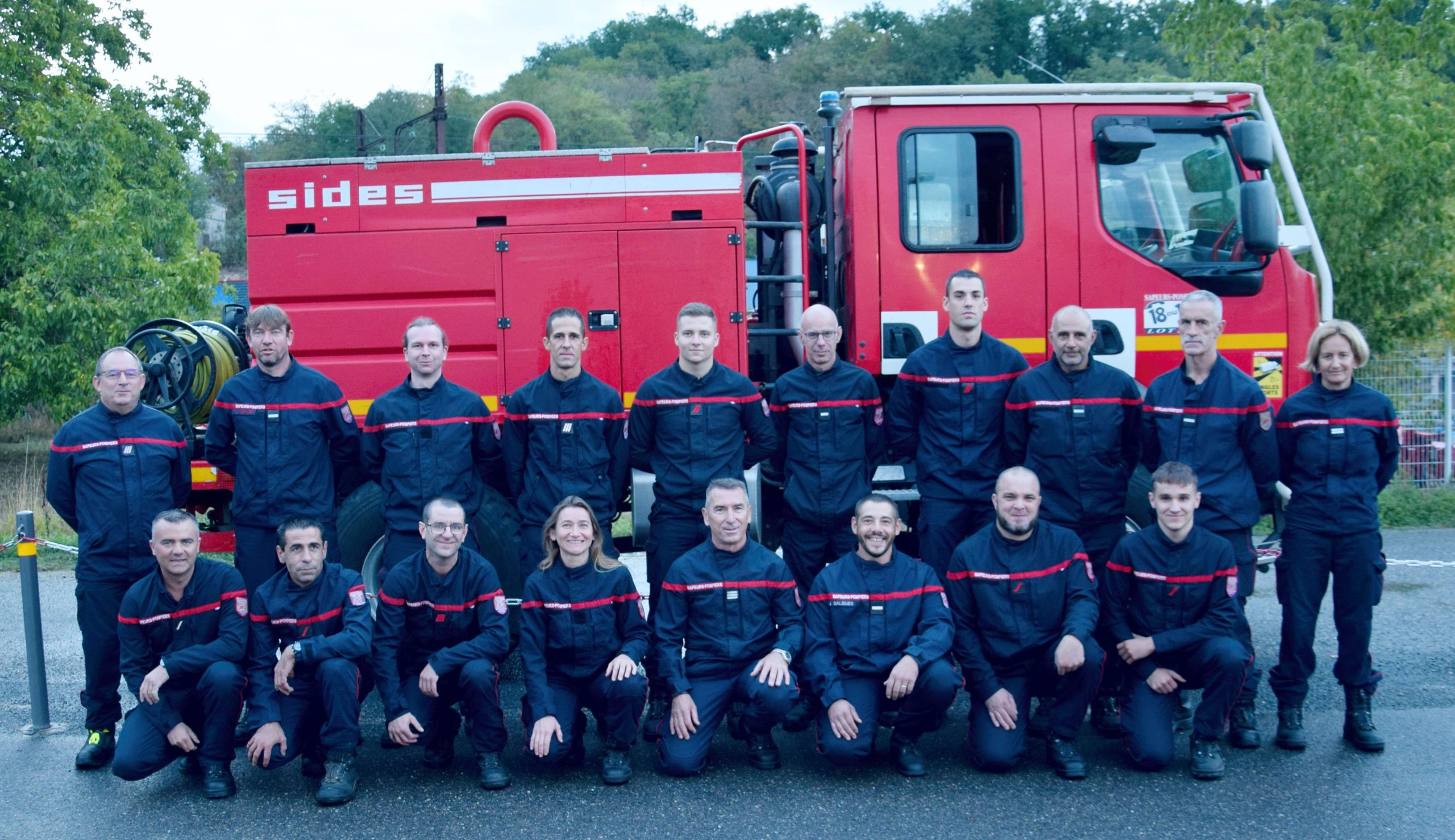 Départ des pompiers du Lot en renfort dans l’Aude – Medialot