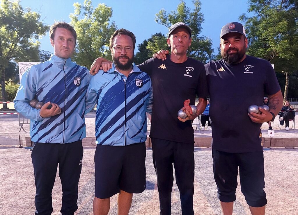 Pétanque Marnhacoise : Wilfried Rosi et Paul Lambert, vice-champions du ...
